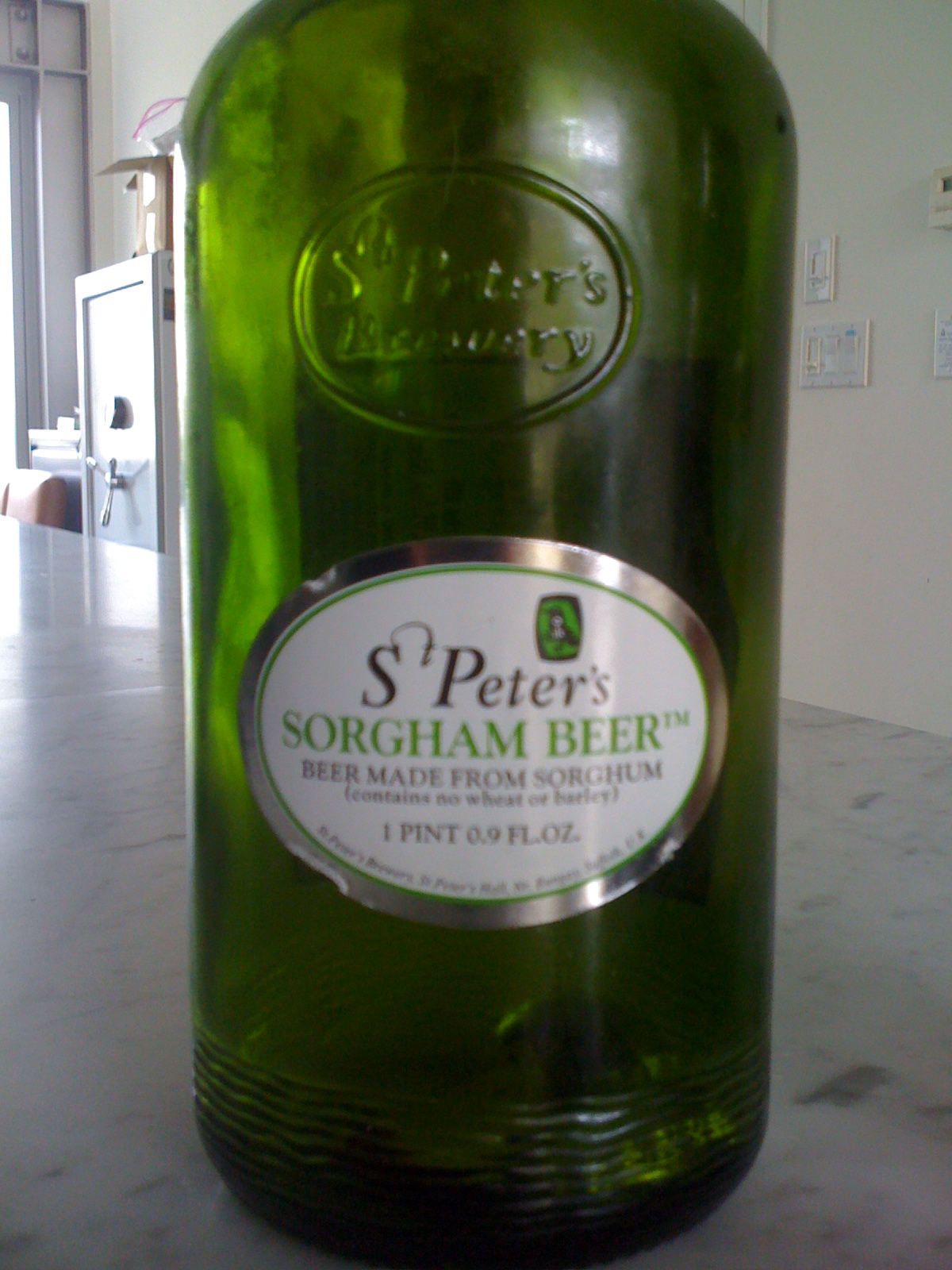 St. Peters Sorgham Beer Rocks!
